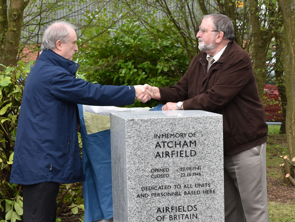 Memorial honours busy Shropshire airfield that played 'massive part in ...