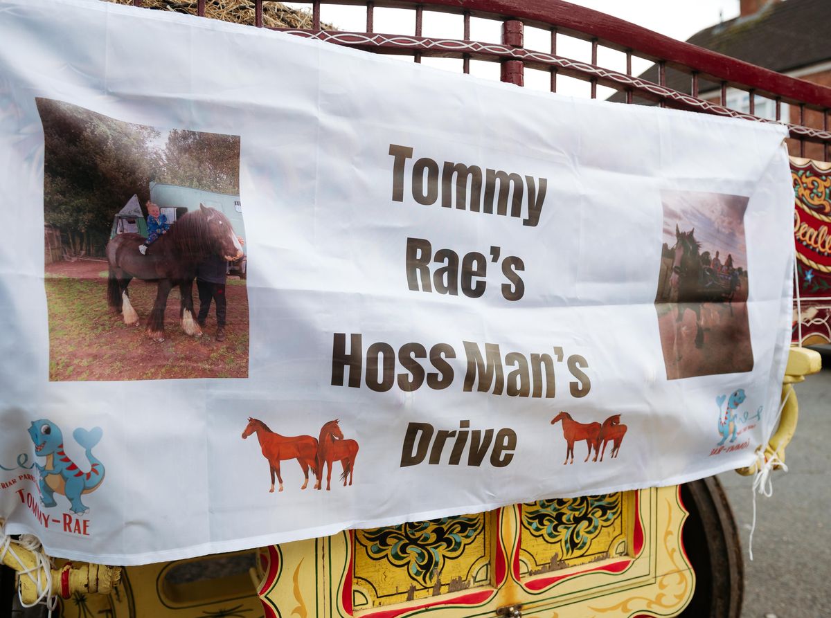 Watch as more than 100 people take to the streets in poignant ...