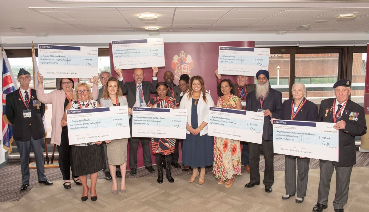 Charities benefit from £54,000 donated in late Wolverhampton mayor's ...