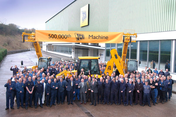 JCB marks milestone with production of one millionth backhoe loader ...