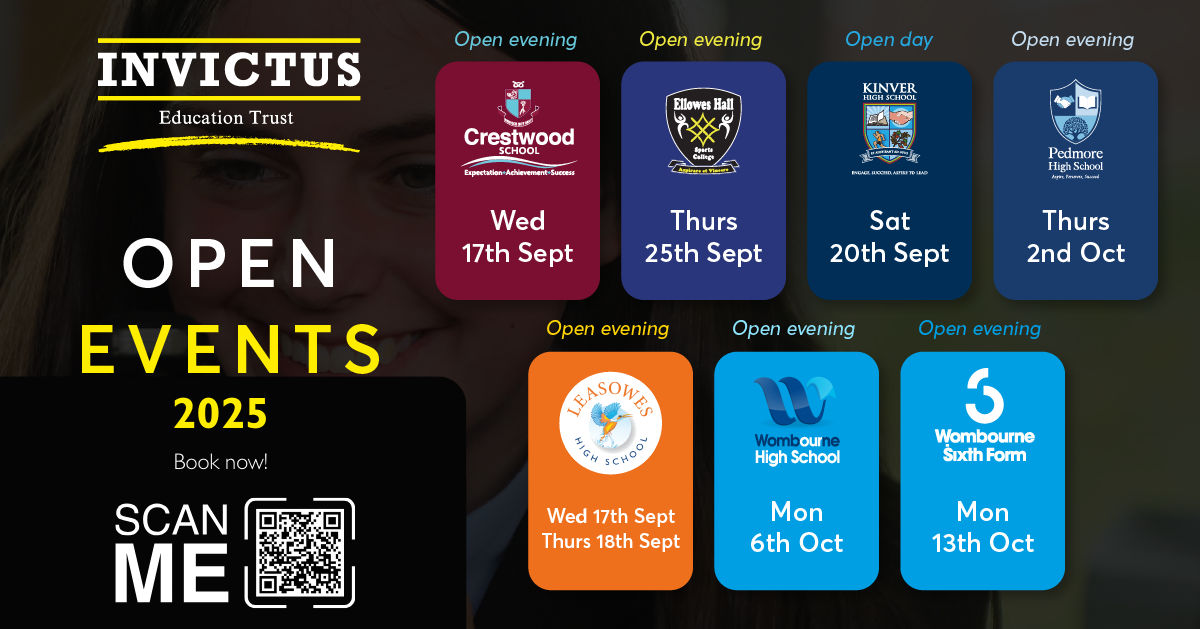 Invictus Education Trust announces Open Events for 2025 | Express & Star