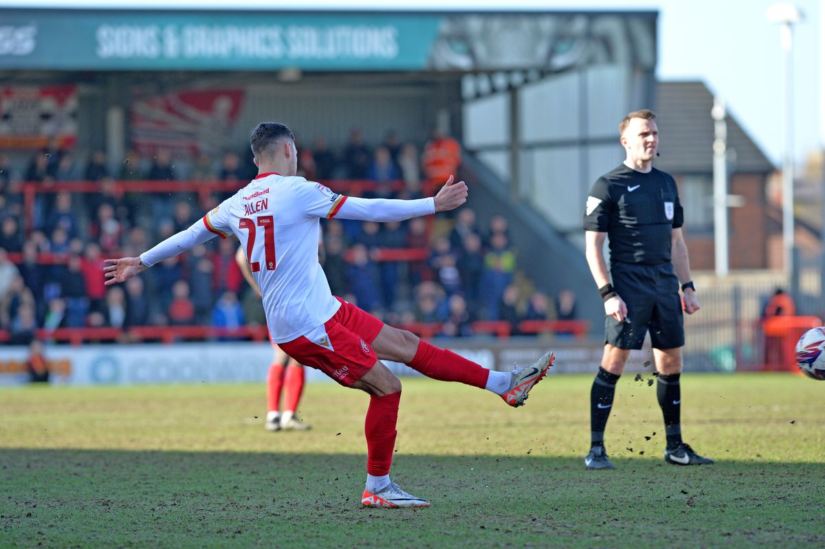Taylor Allen on Walsall's impressive set piece record | Express & Star