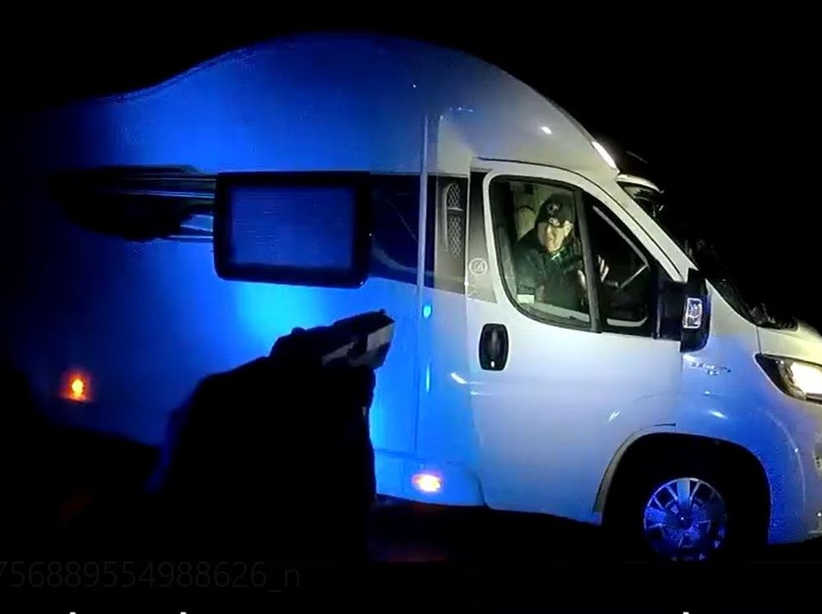 Watch moment pensioner who murdered father and son was arrested by ...