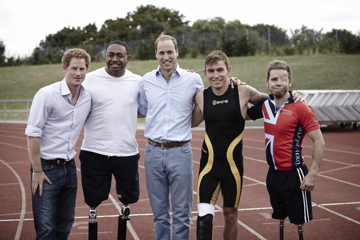 Telford war hero Ricky Furgusson in royal company | Shropshire Star