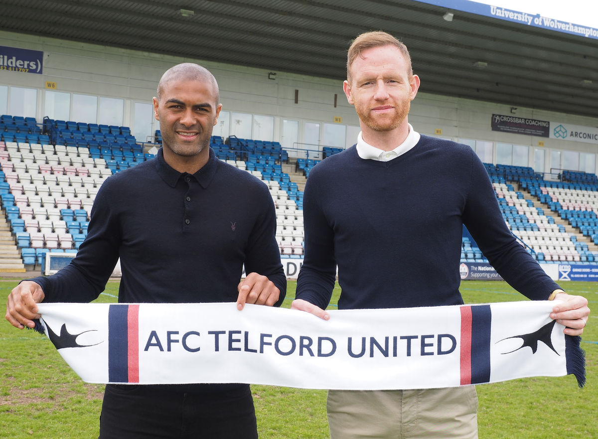 Gavin Cowan and Phil Trainer announced as new AFC Telford United bosses ...