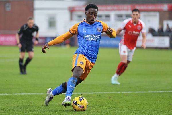 Kabia off the mark amid lack of attacking options - the Shrewsbury ...