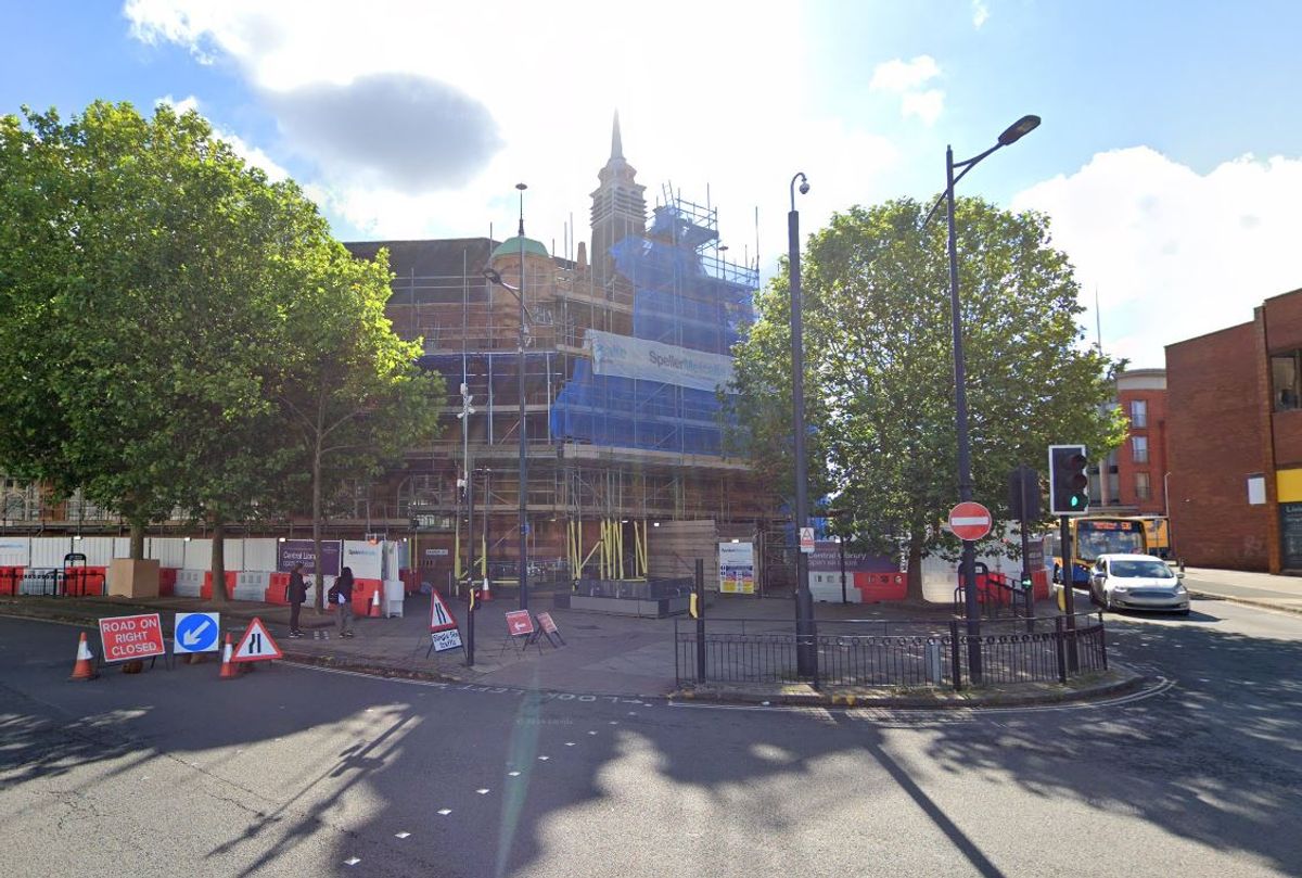 Midlands building firm starts work on Wolverhampton library restoration ...