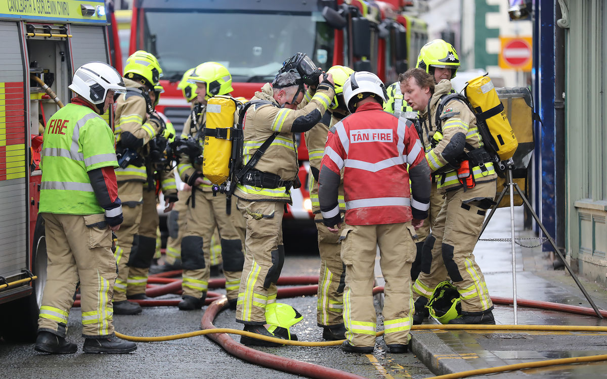 Multiple emergency services at the scene of Welshpool incident ...