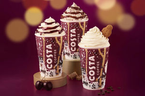 Costa Coffee unveil designs for 2025 festive cups in collaboration with ...