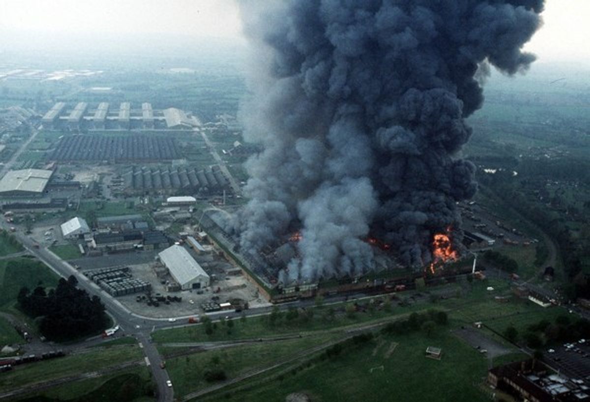 Worker who helped clear up after COD Donnington blaze died from ...