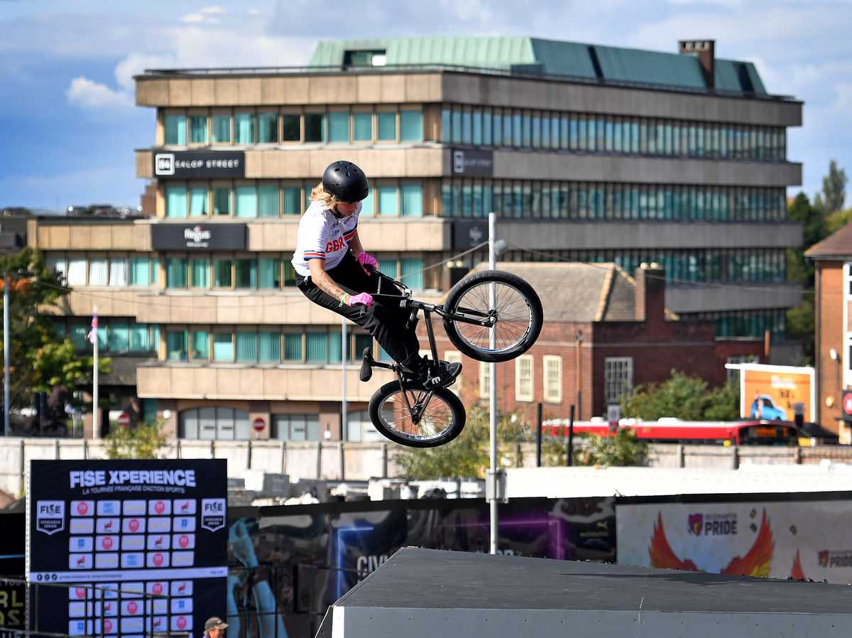 Watch: Gnarly! Hundreds turn out for first day of extreme sports ...