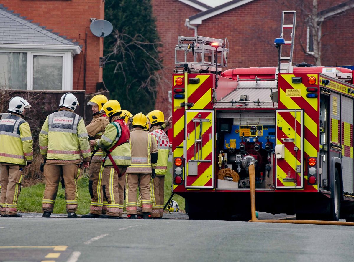 Casualties treated in Telford after emergency services rush to property ...