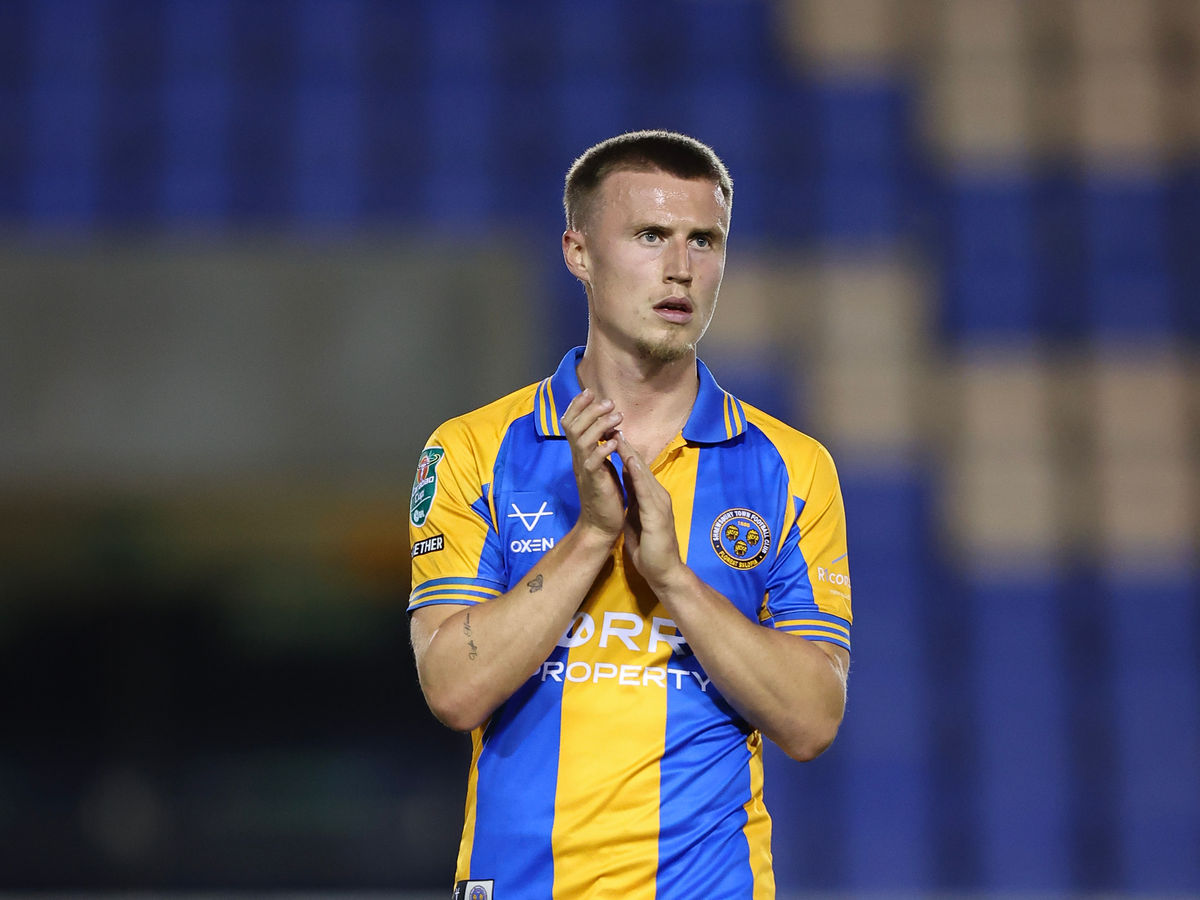 Michael Appleton pleased with Shrewsbury player's performance ...