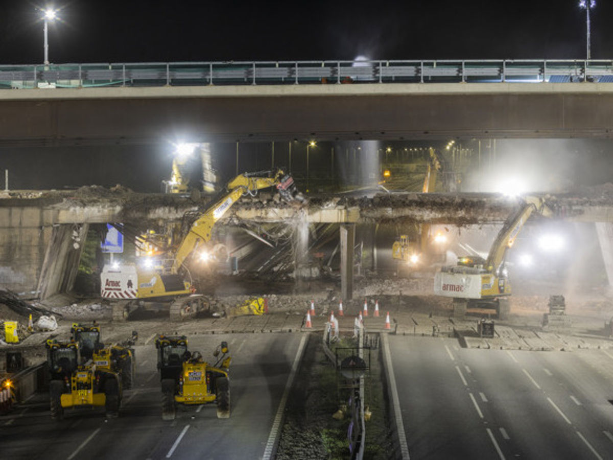 Week of overnight closures on M42 to begin tomorrow as part of work to ...