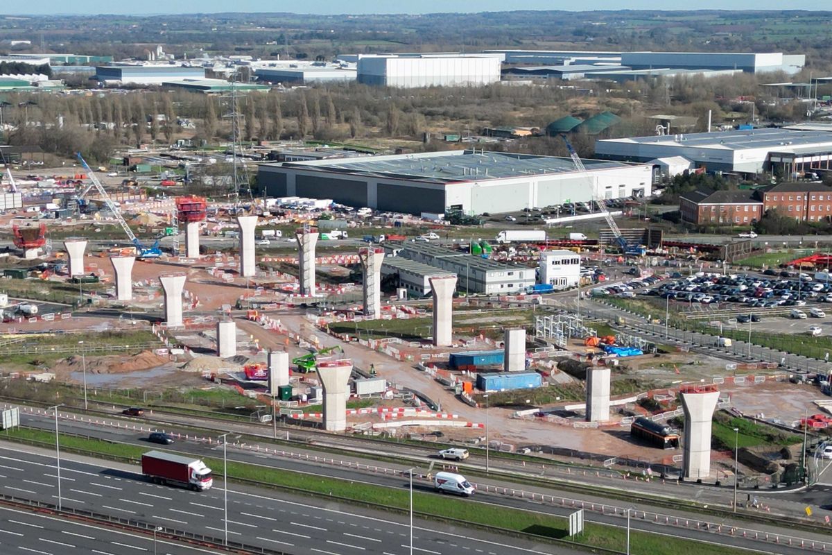 13 pictures reveal incredible scale of HS2 project in the West Midlands ...