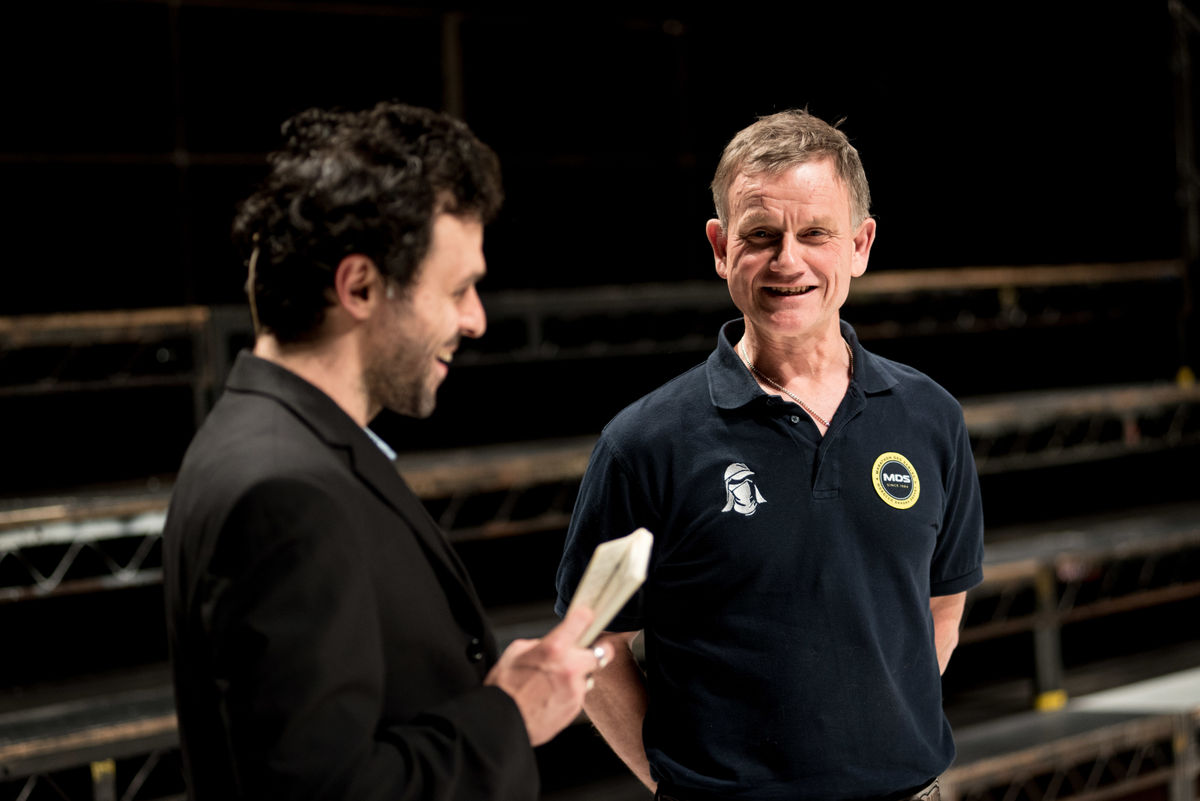 Fundraiser Blind Dave Heeley stars in Birmingham REP show | Express & Star