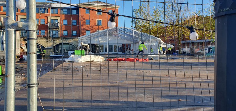 Work underway to set up Wolverhampton Winter Wonderland | Express & Star