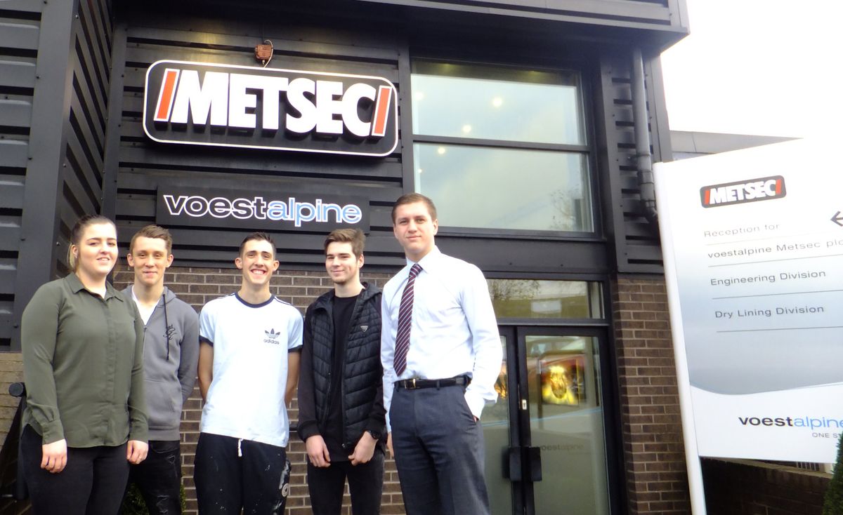 Metsec invests in future with five new apprentices | Express & Star