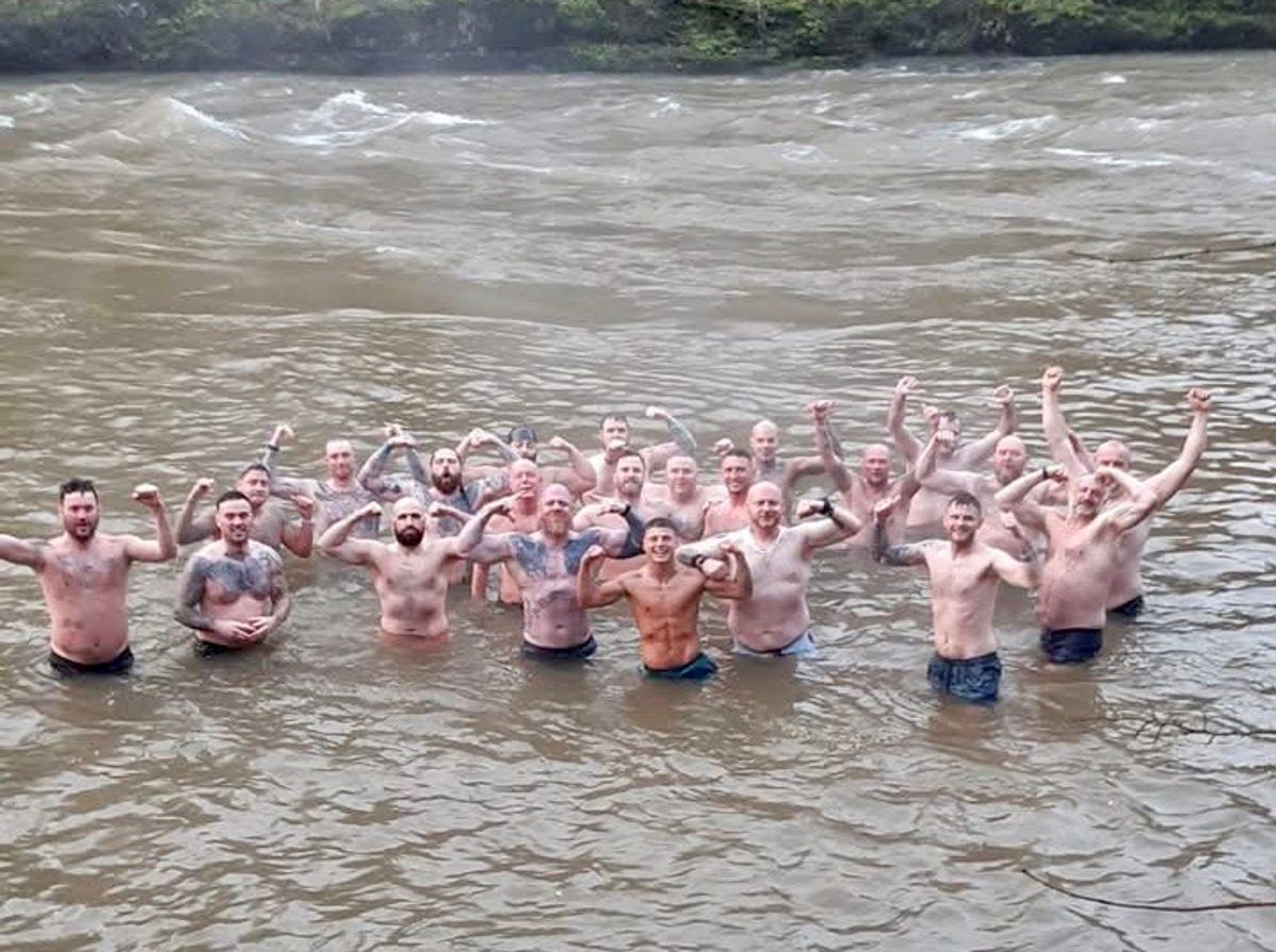 Dave takes the plunge with a month of early morning river dips for ...