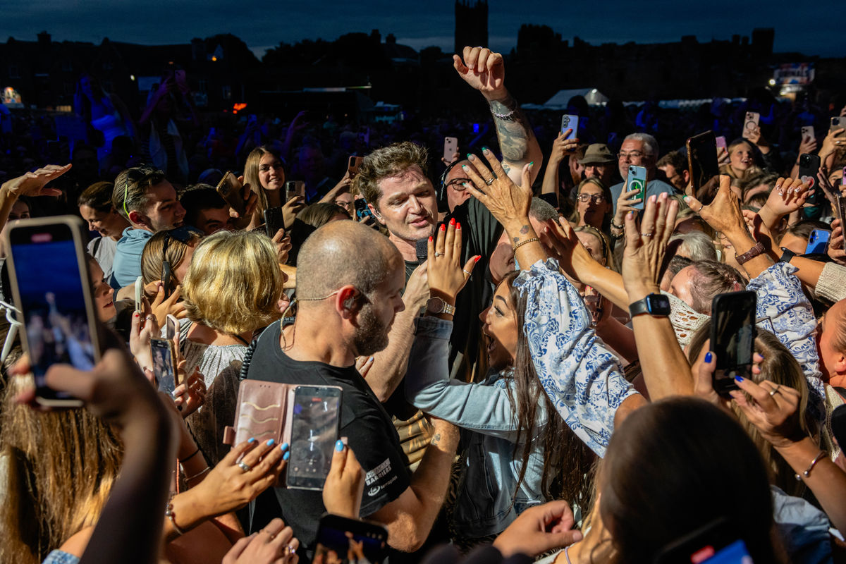 In pictures: 'Unforgettable' night as The Script open Ludlow's run of ...