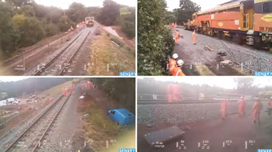 Watch: Timelapse of bridge repairs following landslip that closed part ...