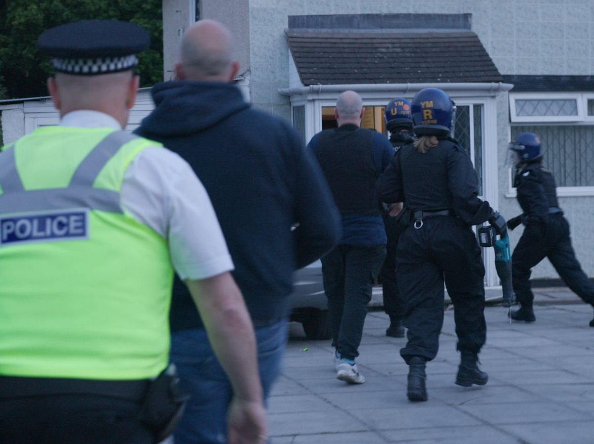 More Than 200 Officers Join Dawn Raids In Crackdown On Four Suspected
