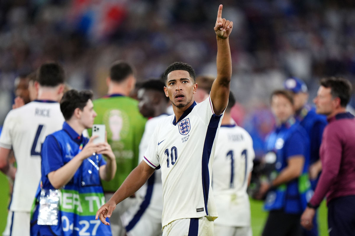 England's Jude Bellingham faces anxious wait following 'hand gesture ...