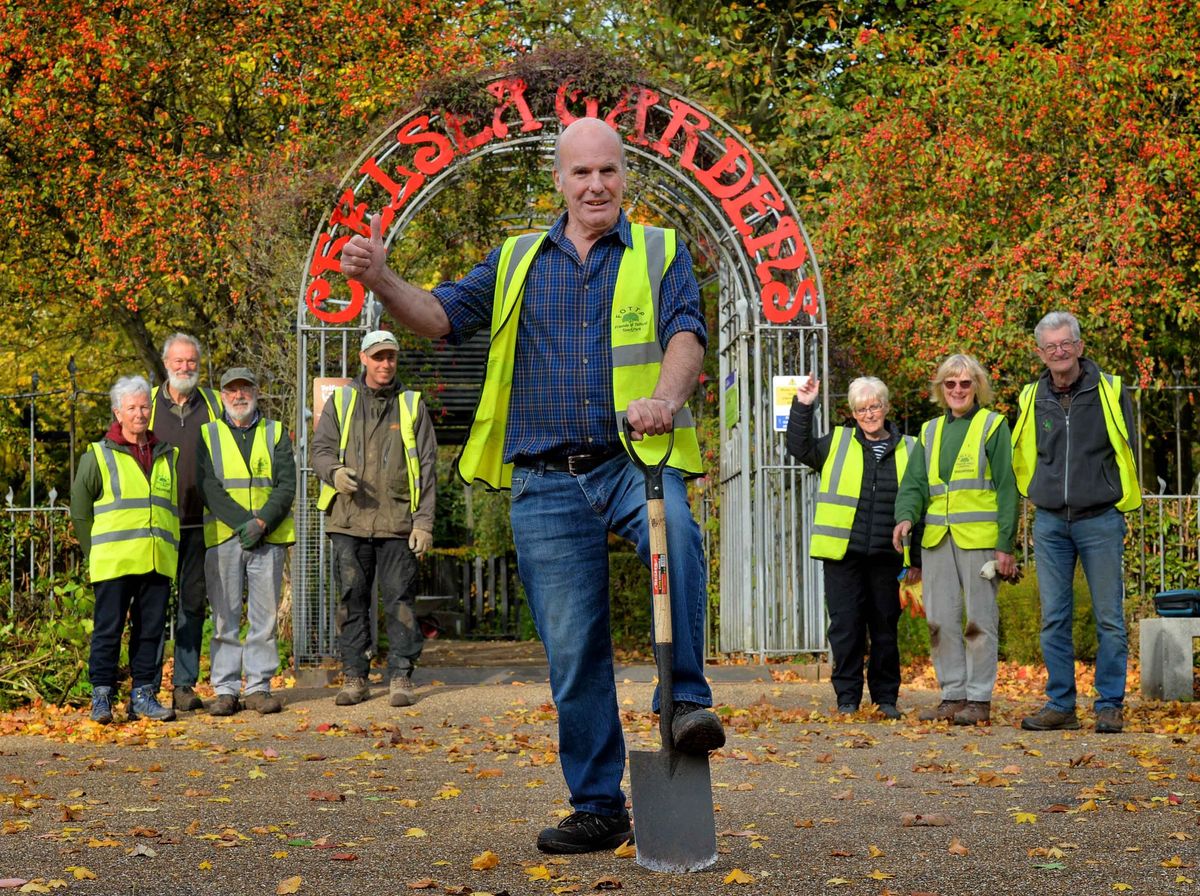 Parks and recreation: Telford gardener Brian not ready to hand in his ...