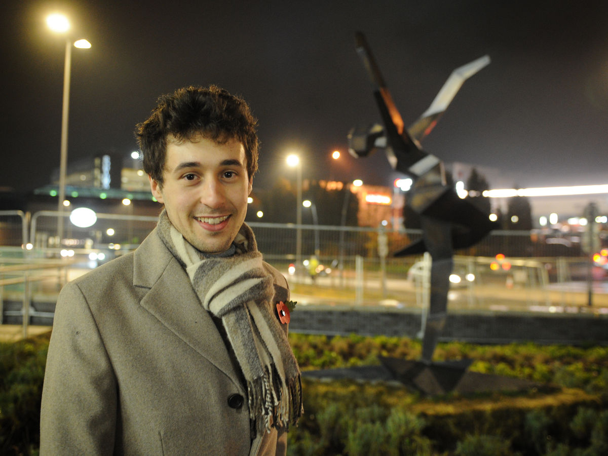 Sculptor Jacob praises scheme in Telford which helped launch his career ...