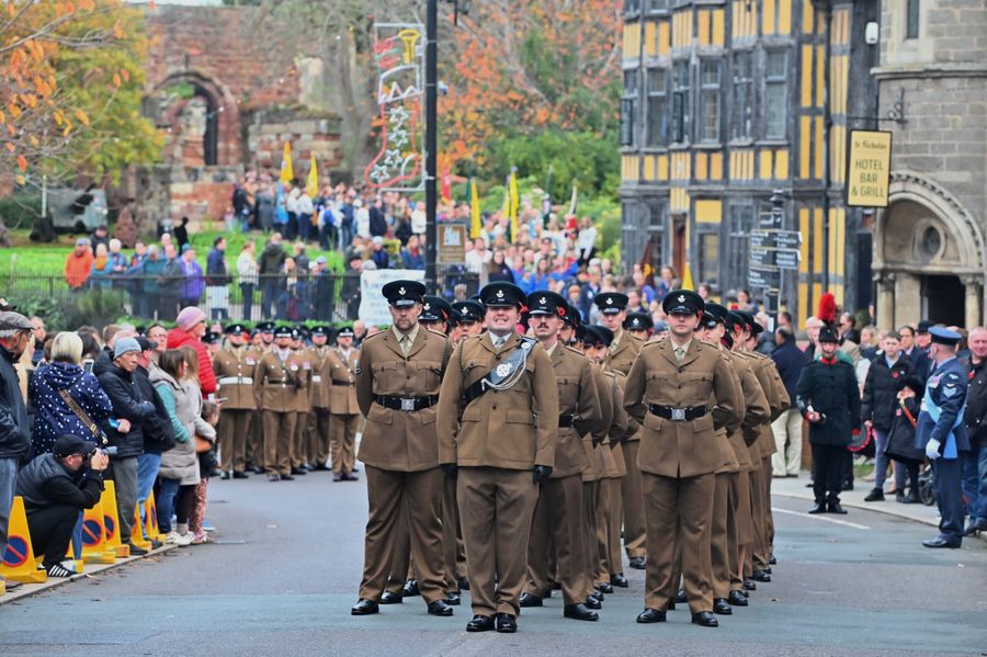 Shropshire remembers: 36 photos from across the county as communities ...