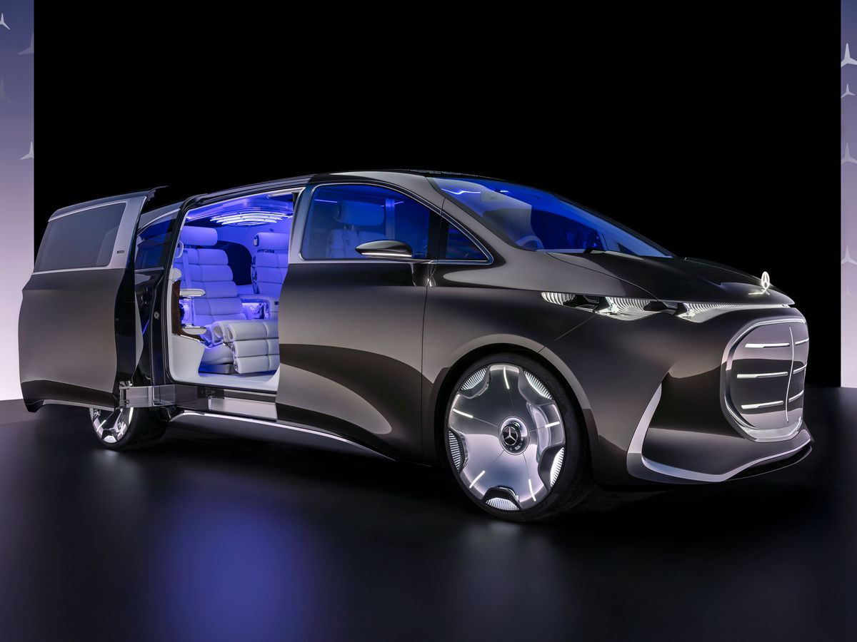 Mercedes Vision V Concept previews a new era for the firm’s electric ...