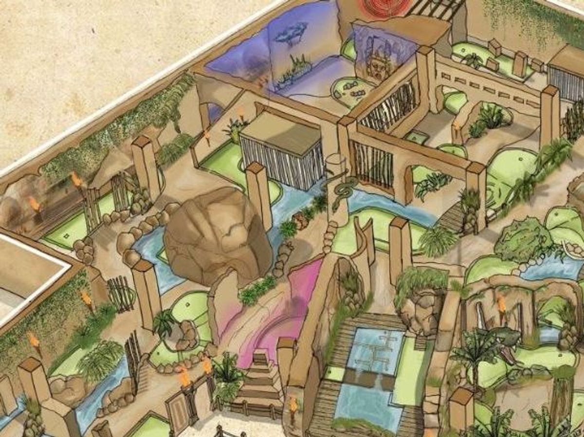 Stourbridge in line for new adventure golf with rock climbing wall, zip ...