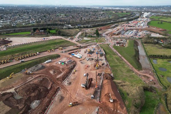 13 pictures reveal incredible scale of HS2 project in the West Midlands ...