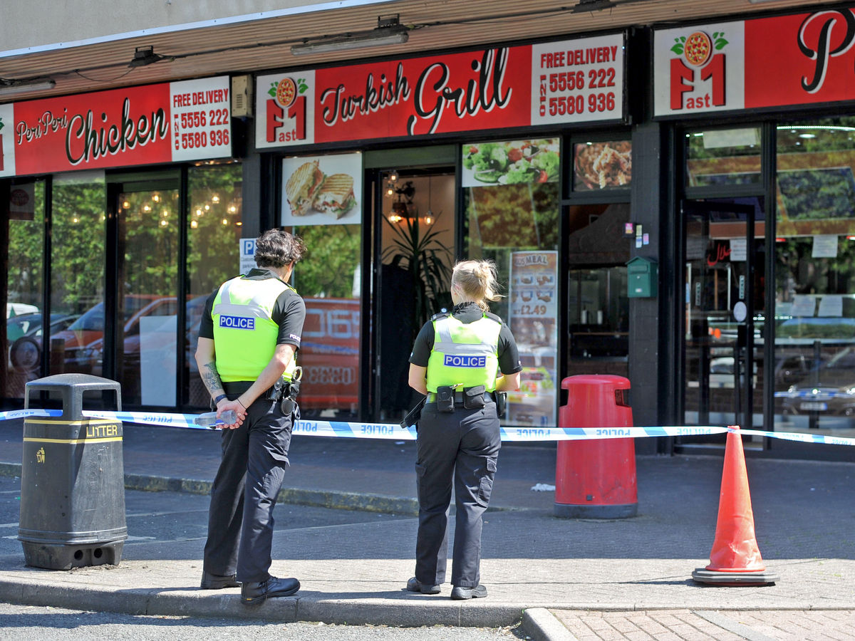 Two teenagers stabbed outside same Smethwick shopping centre where Karl ...