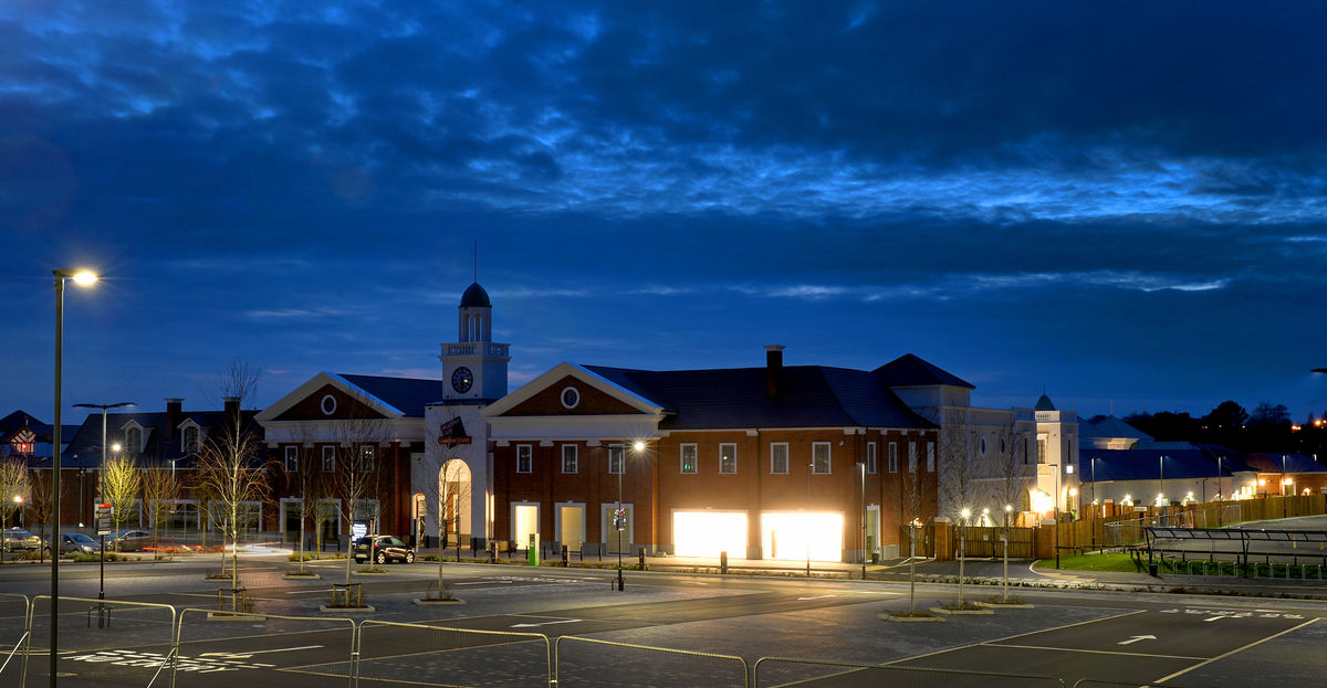 Cannock's new £160m shopping centre lit up | Express & Star