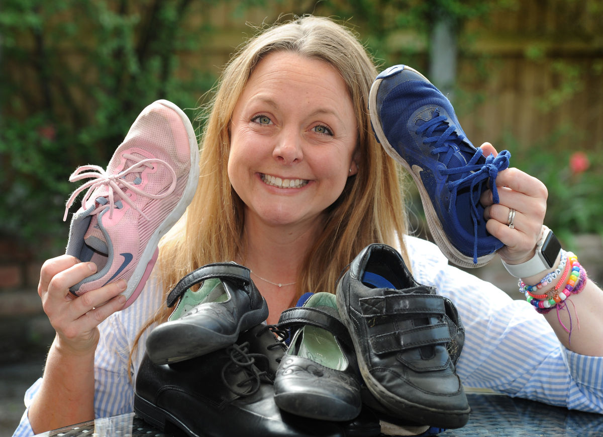 Best foot forward as shoe swap scheme launched by Shrewsbury group aims ...