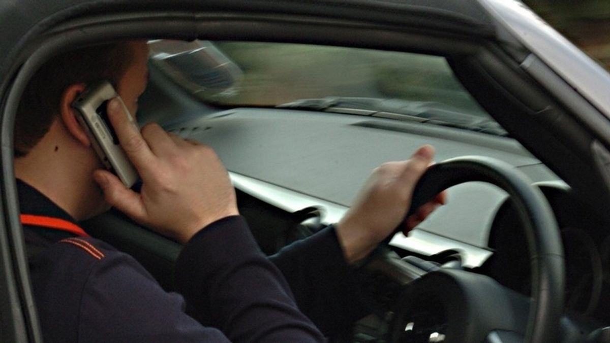 105 drivers caught using mobile phone behind the wheel in the region ...