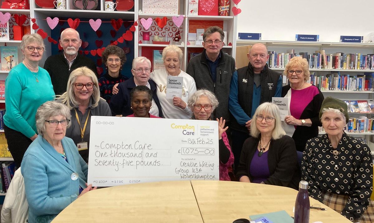 Writing group’s boost for Compton Care | Express & Star