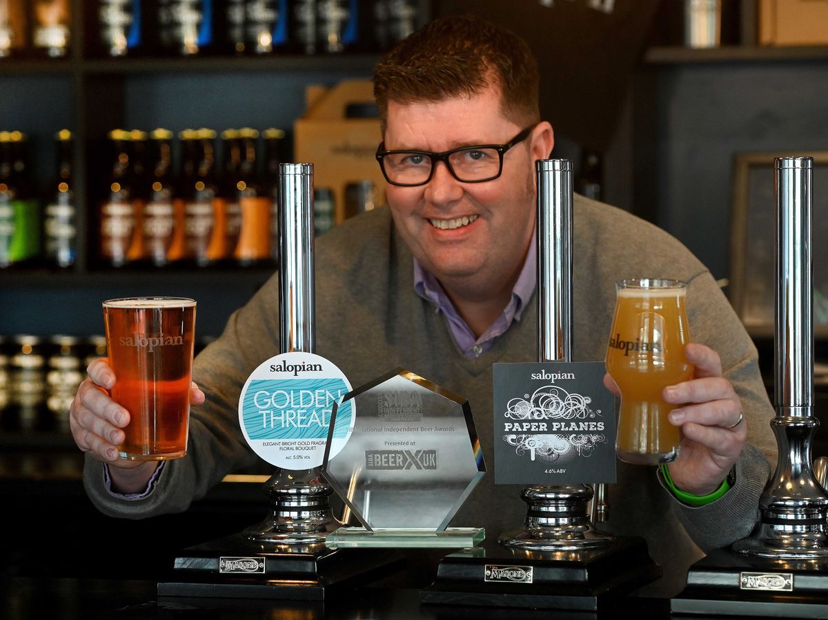Shropshire brewery celebrating quadruple success at national awards ...
