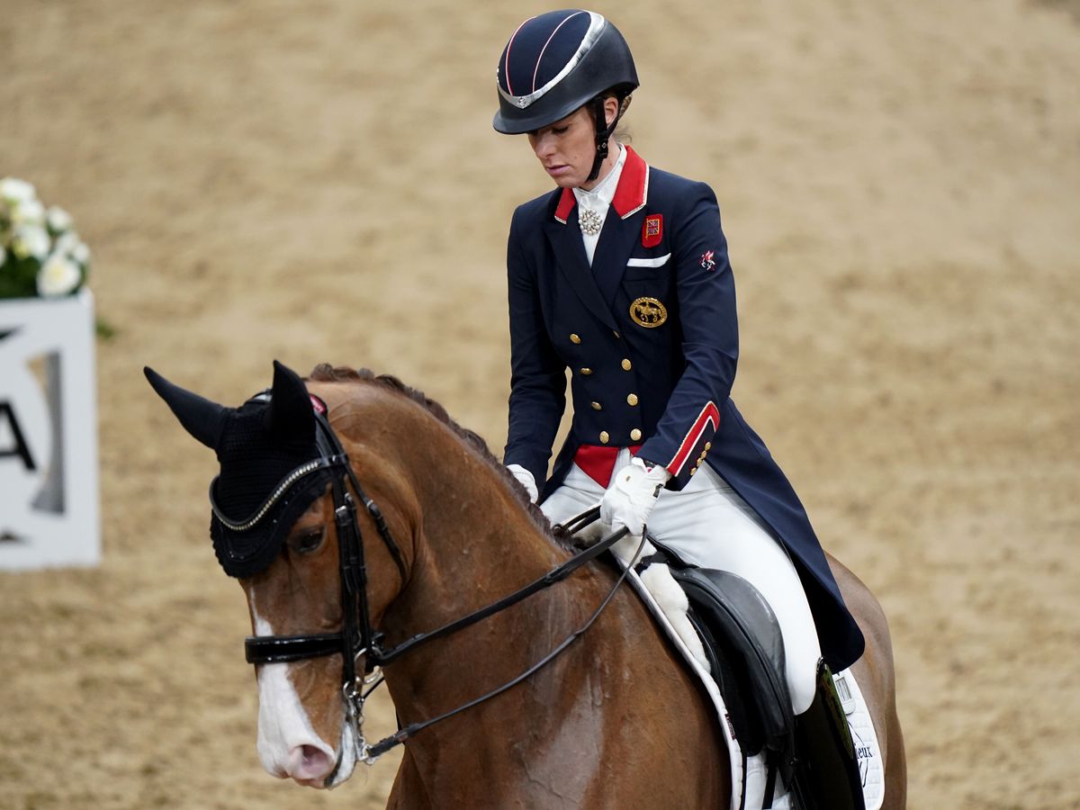Double Olympic dressage champion Charlotte Dujardin handed one-year ...