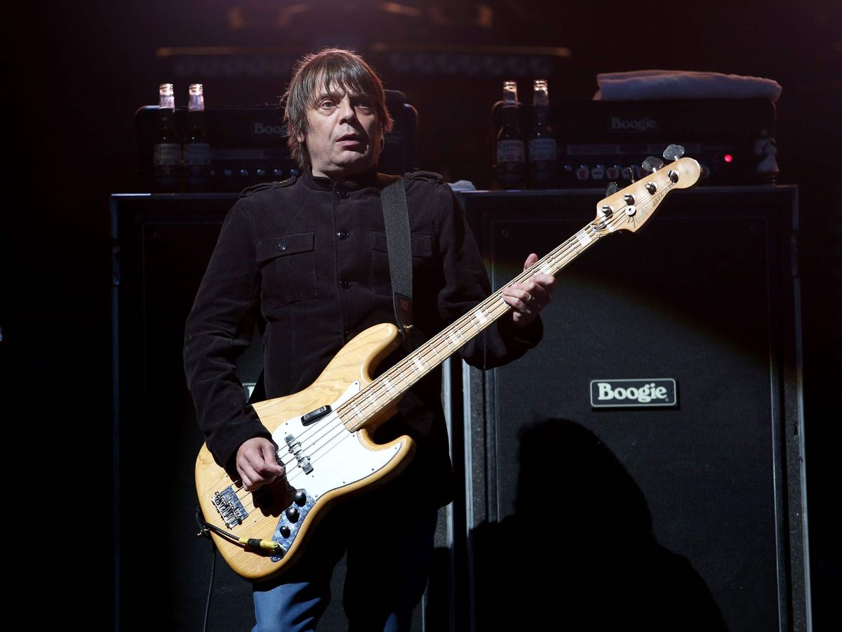 Stone Roses bass player Gary ‘Mani’ Mounfield who was due to visit West ...