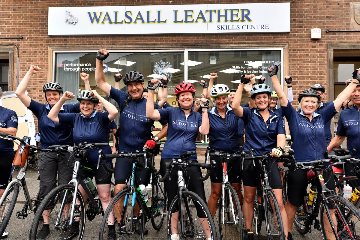 Saddlers take on 174-mile Walsall to London charity cycle ride to shine spotlight on traditional ...