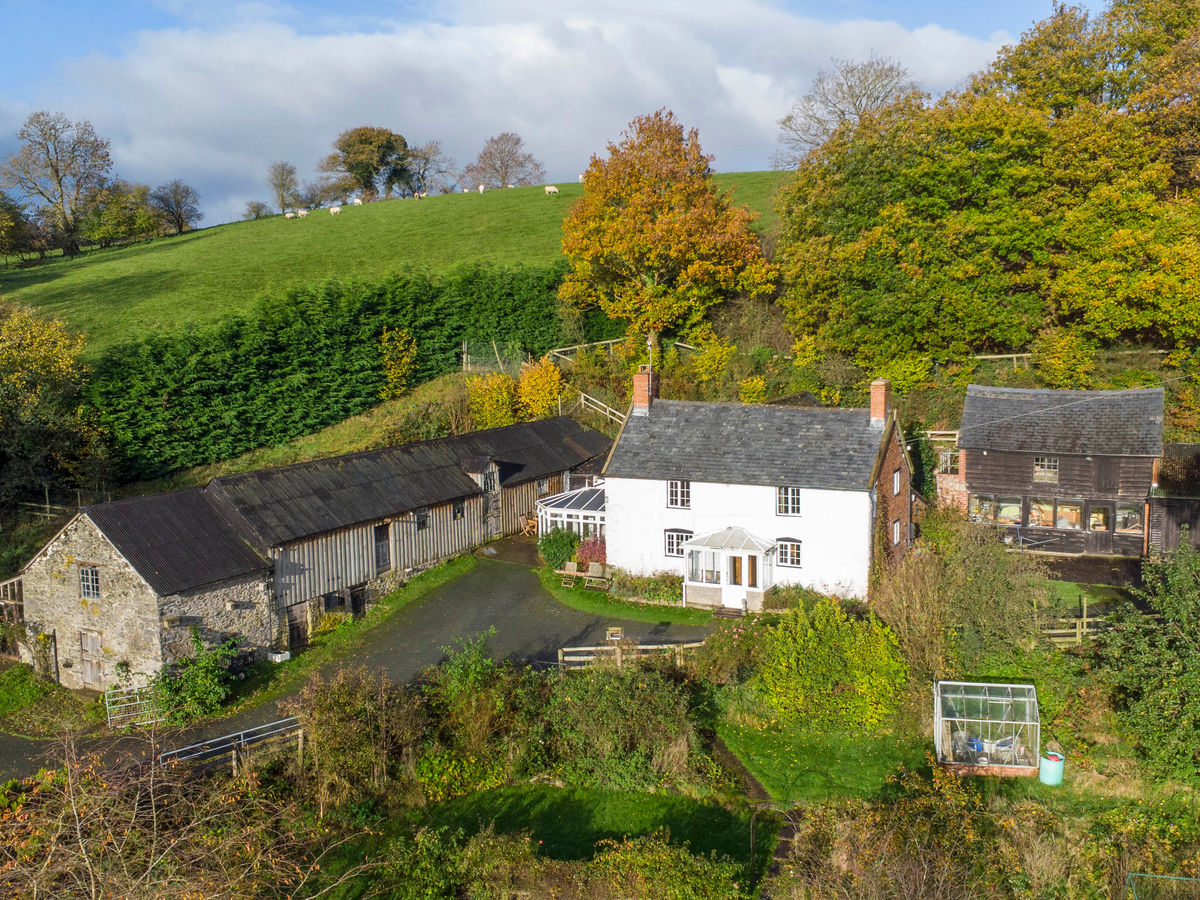 Stunning smallholding set in rolling hills and used as holiday let ...