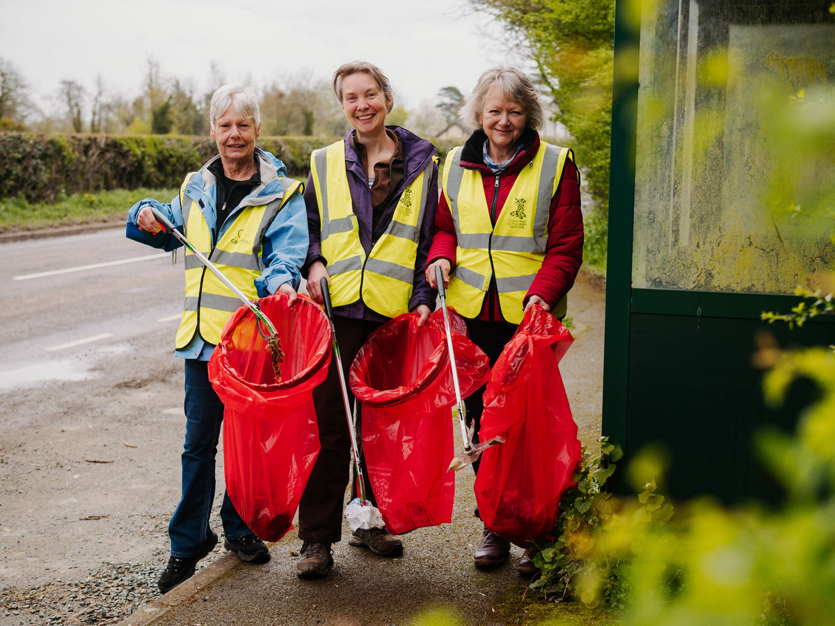 Meet the litter pickers doing their best to create community spirit in village | Shropshire Star