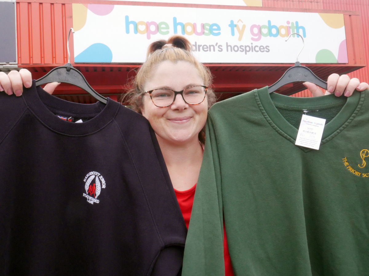 Charity shop offering second-hand uniforms from selection of Shrewsbury ...