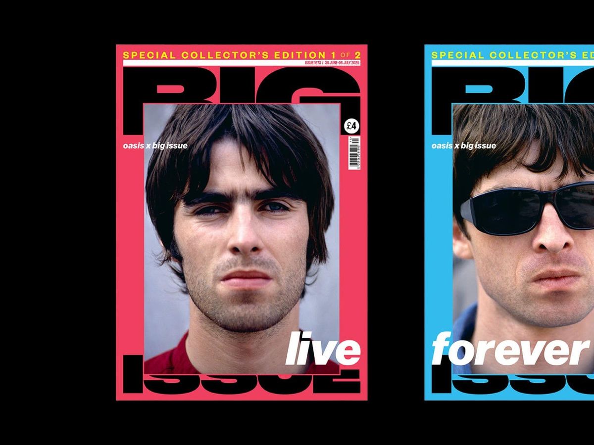 Gallagher brothers on special edition Big Issue covers ahead of Oasis ...