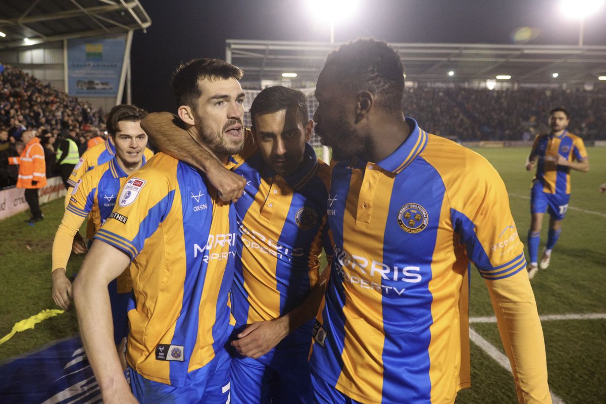 Shrewsbury 2-1 Wrexham: Town beat arch rivals in the cross-border derby ...