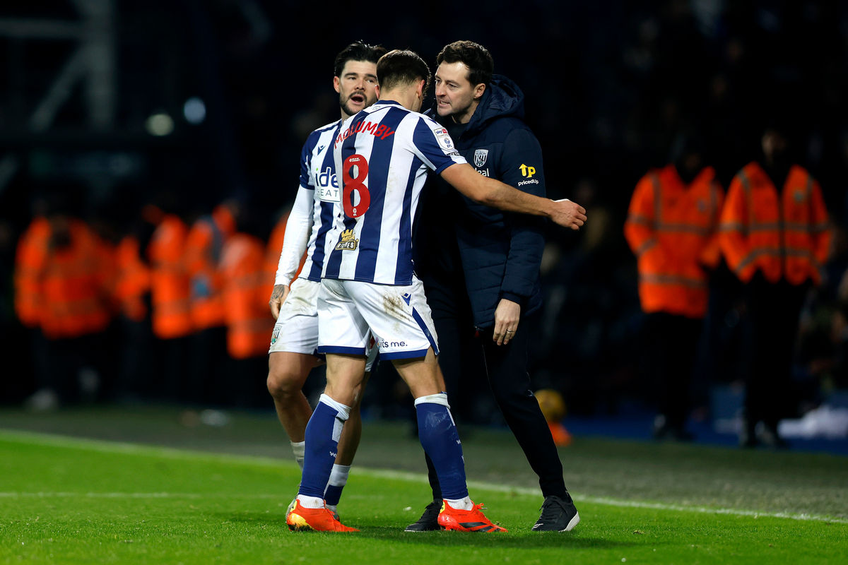 'Absolutely not' - Ryan Mason had no doubts about match-winner Molumby's instant West Brom ...