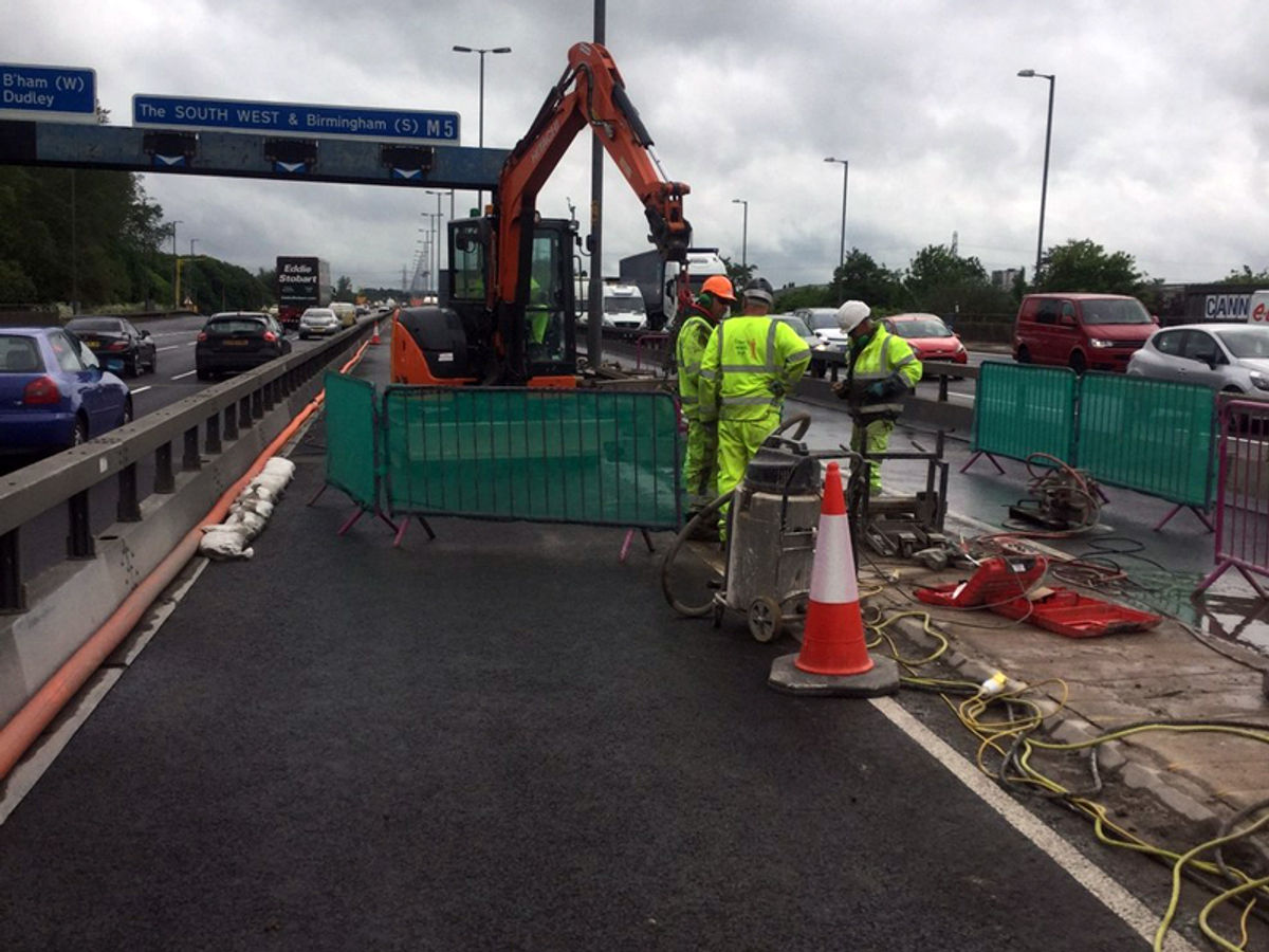 M5 viaduct works hit halfway mark | Express & Star