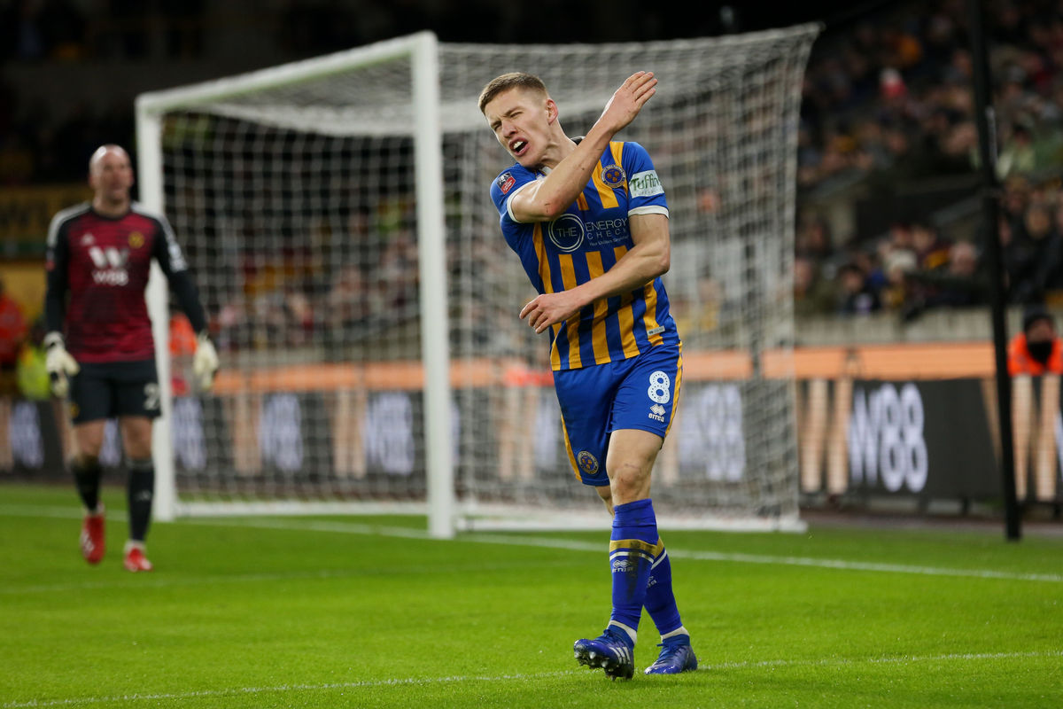 Josh Laurent and Greg Docherty give Sam Ricketts and Shrewsbury Town an ...